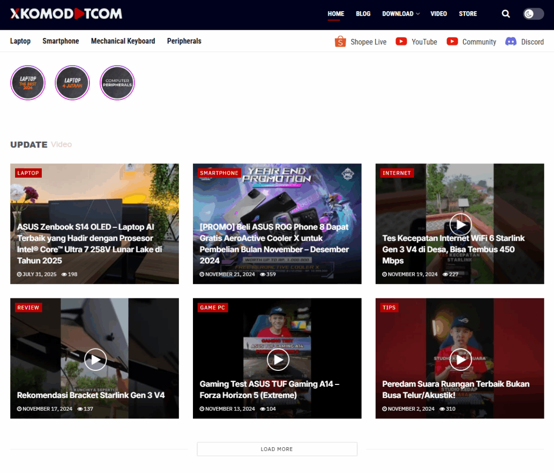 Tampilan Sub-Menu Baru di Website Pakai Gambar SVG - XKOMODOTCOM
